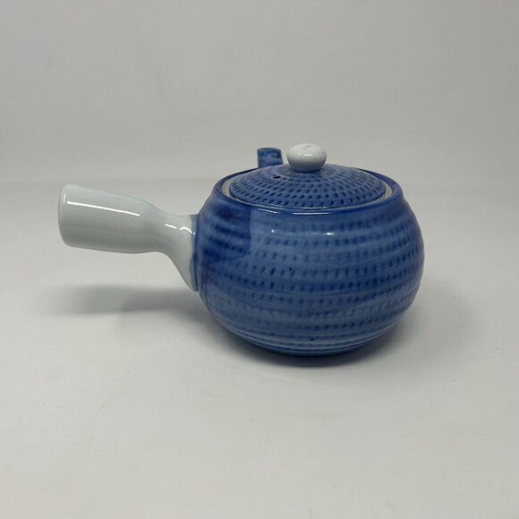 Pier 1 | Kitchen | Pier Tea For One Cobalt Blue Stoneware Teapot With ...